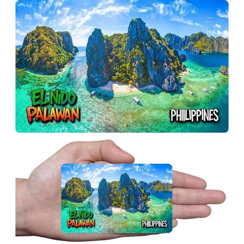 EL NIDO PALAWAN RUBBER REF MAGNET NEW LOCAL DESIGN | Shopee Philippines