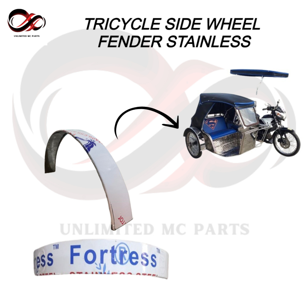 Tricycle Side Wheel Fender Stainless | Shopee Philippines