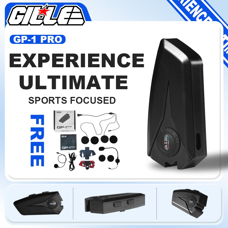 Gille Gp 1 Pro Bluetooth For Motorcycle Helmet Intercom Headset Shopee Philippines