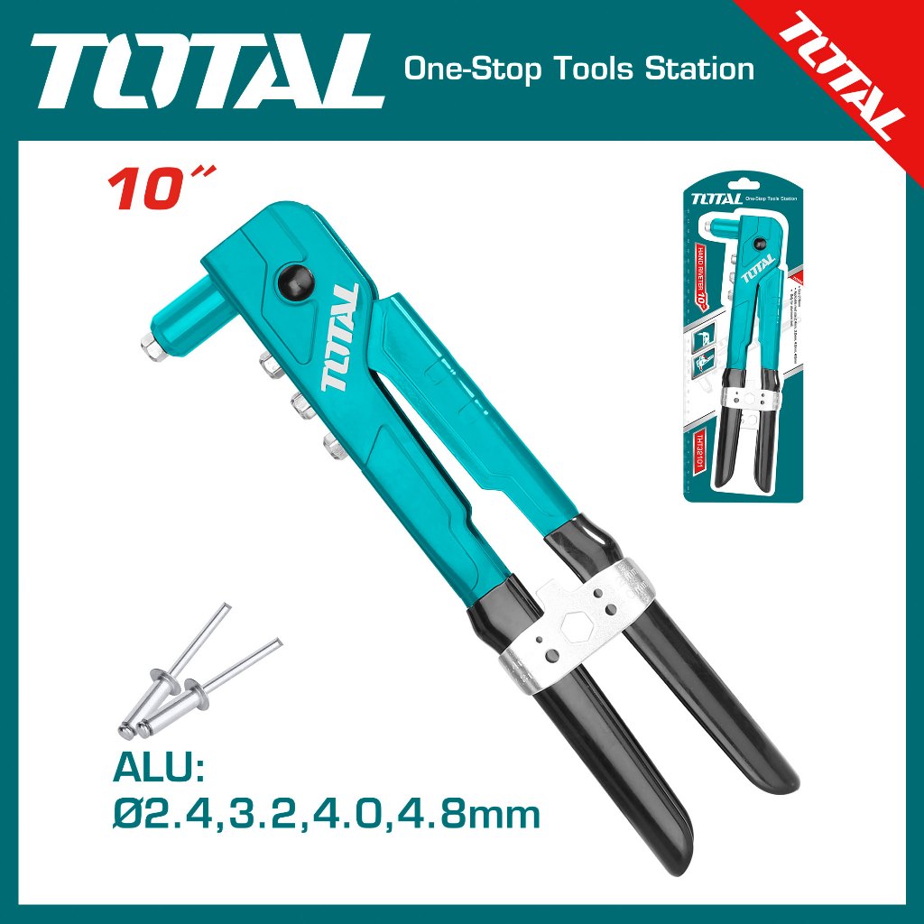 Total Tools Hand riveter 10'' THT32101 Original Heavy Duty Hand Riveter ...