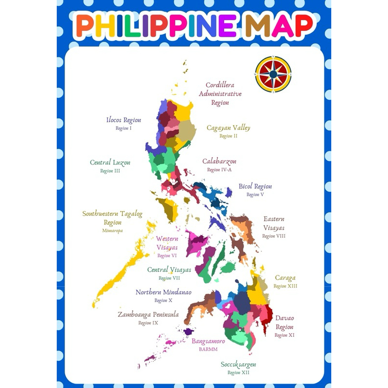 LAMINATED EDUCATIONAL WALL CHARTS Philippine Map, National Heroes ...