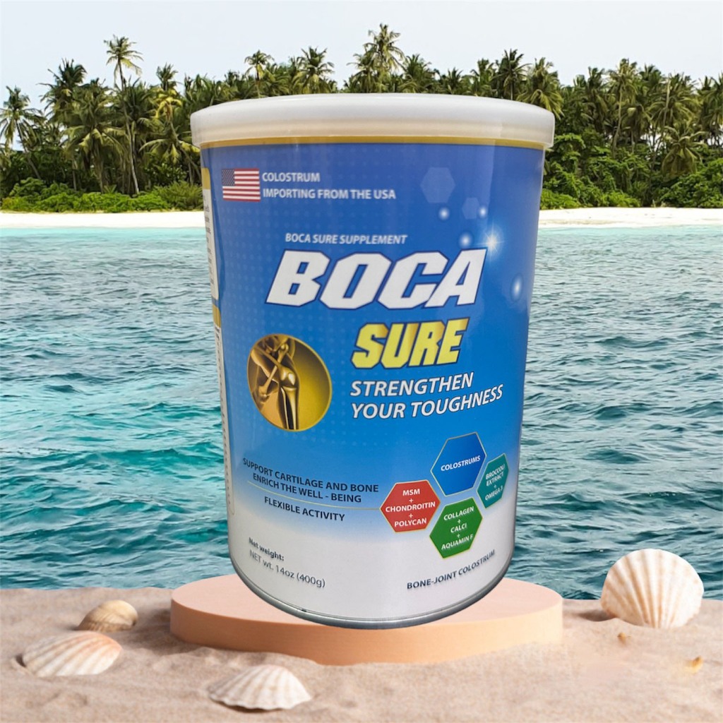 [ Original ] BOCA SURE COLOSTRUM MILK 400grams, Date 07/2026, SUPPORT ...