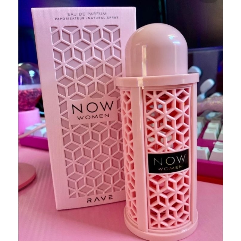 Now Women Rave 100ml EDP - Lattafa | Shopee Philippines