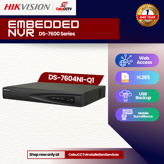 HIKVISION Embedded Network Video Recorder (DS-7604NI-Q1) up to 8MP DS ...