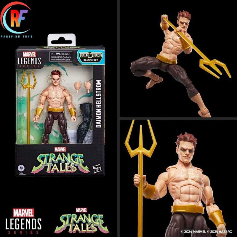 [In Stock] Marvel Legends Strange Tales Daimon Hellstorm Blackheart ...