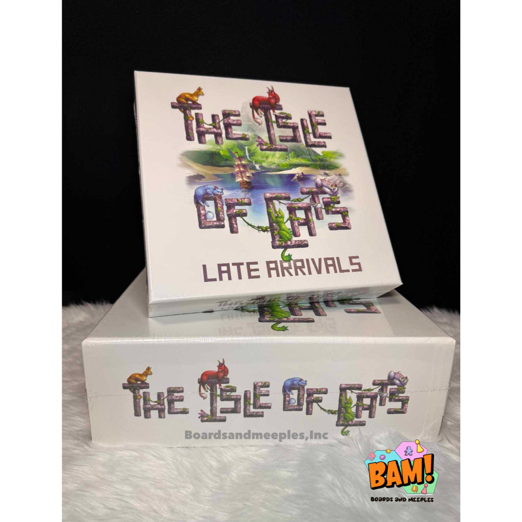 The Isle of Cats (base game) + Late Arrivals (expansion) | Shopee ...