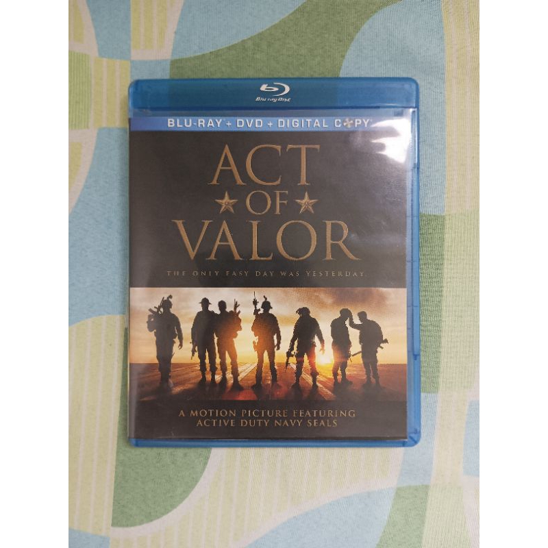 Act of Valor Blu-Ray DVD (used) | Shopee Philippines