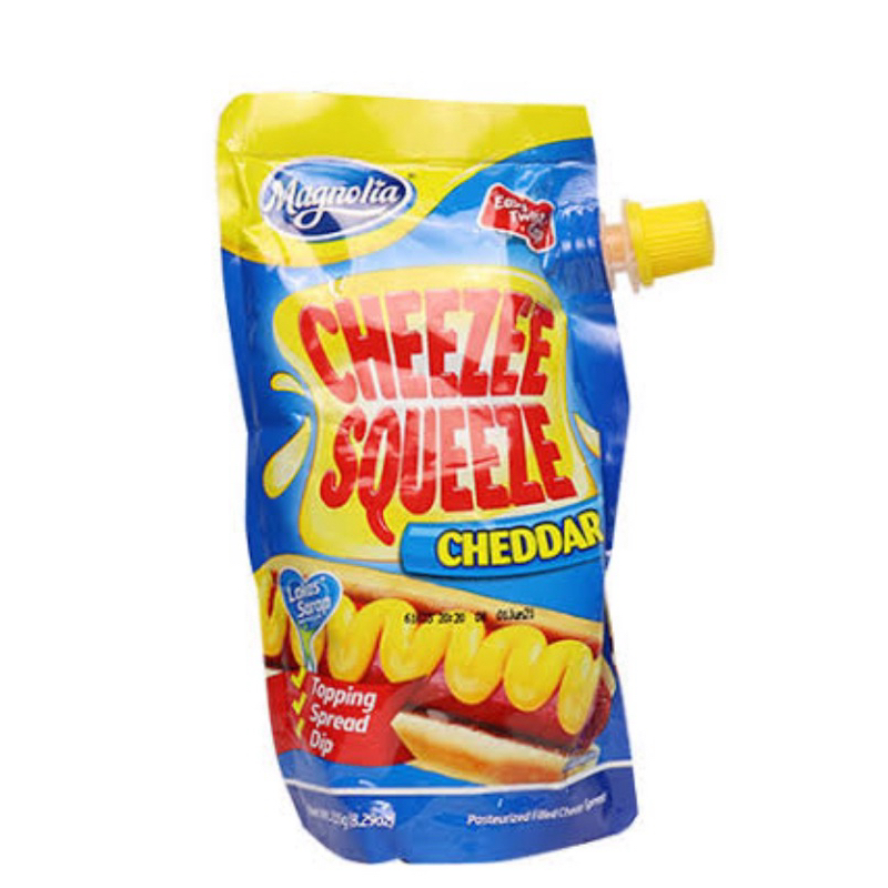 Cheezee Squeezi Cheddar Cheese | Shopee Philippines