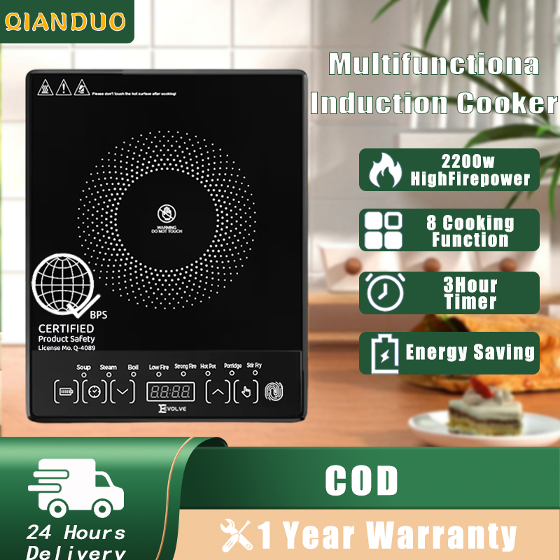 Induction Cooker Touch Screen Stove Household Multi-function Integrated ...