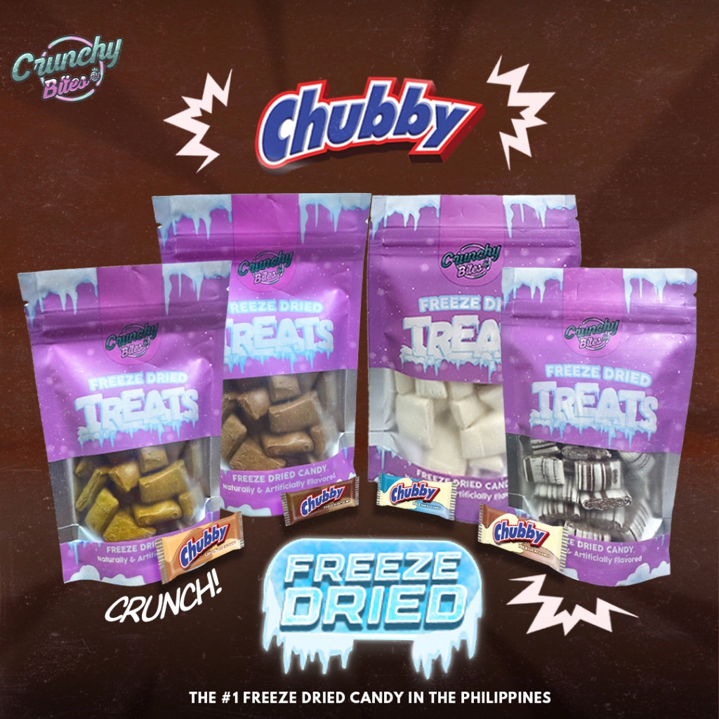Freeze Dried Candy - Chubby Candy - 30grams & 50grams Per Pack ...