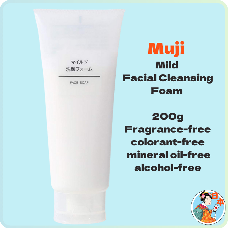 Muji Mild Facial Cleansing Foam Face Wash | Shopee Philippines