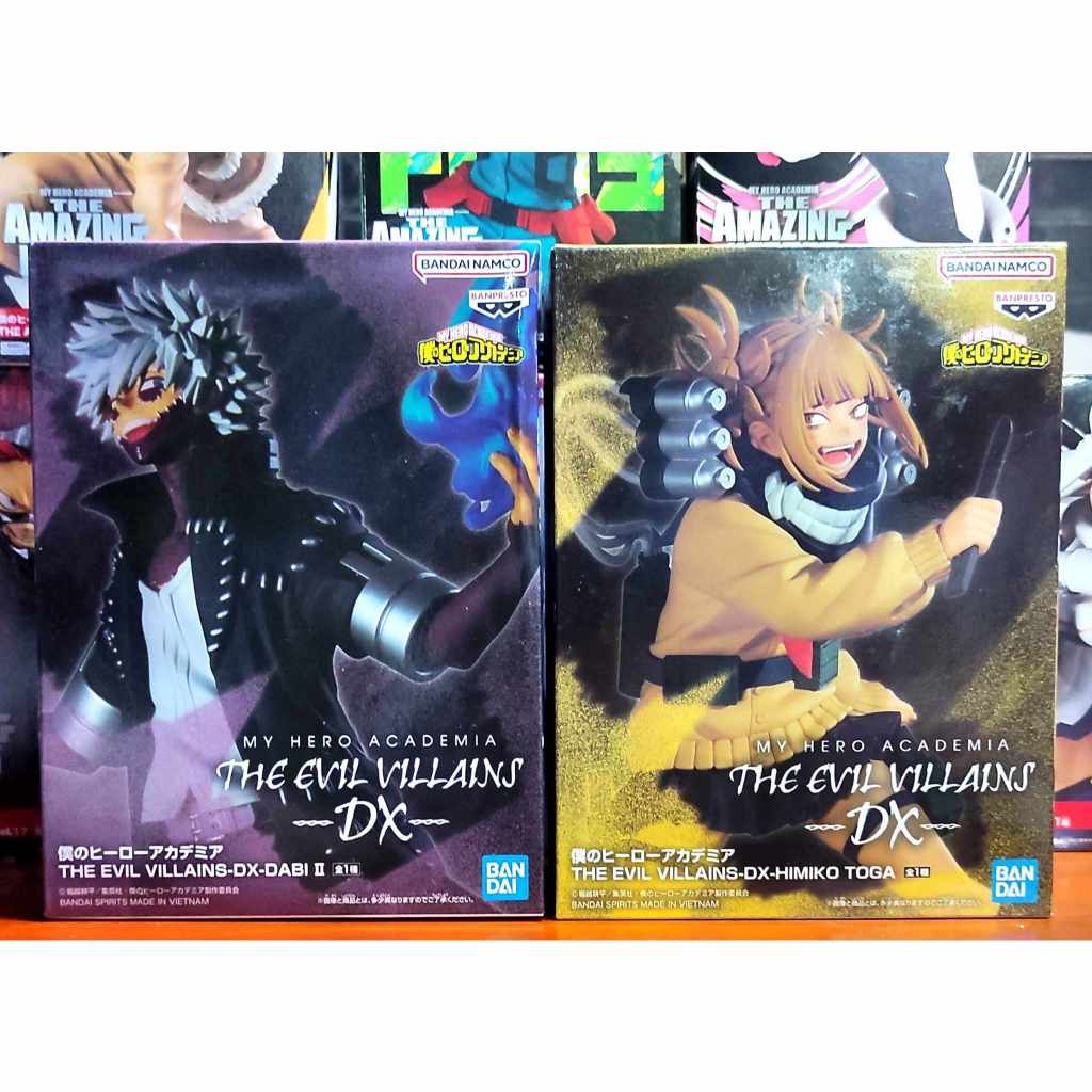 Authentic The Evil Villains DX - Banpresto My Hero Academia | Shopee ...