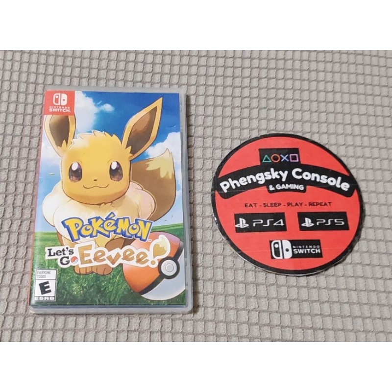 Pokemon lets go eevee (nintendo switch game) | Shopee Philippines