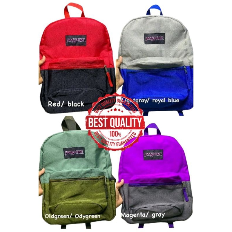 JS Dual Color Superbreak Backpack | Shopee Philippines