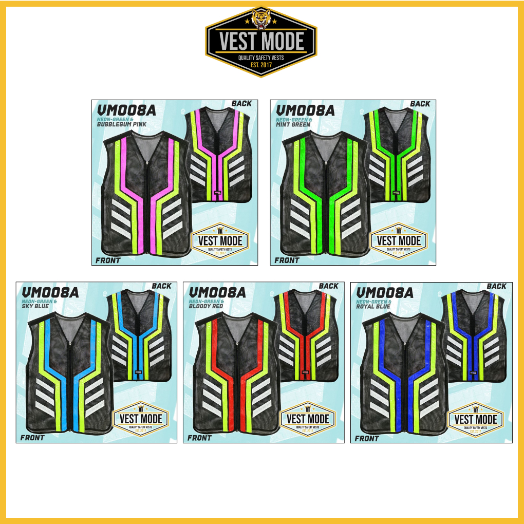 VM008A Motorcycle Rider Reflectorized Reflective Safety Jacket Vest ...
