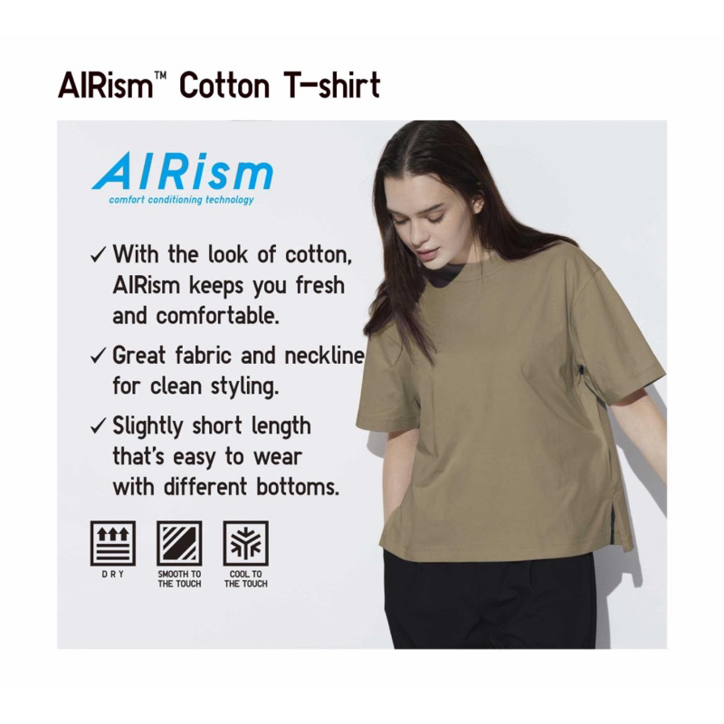 AIRism Women Cotton Short Sleeve XXL | Shopee Philippines