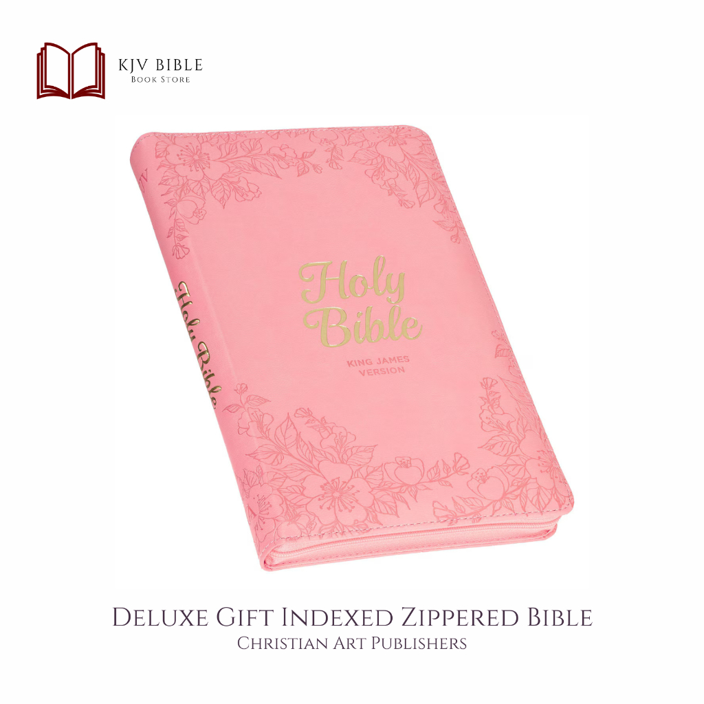KJV228 | King James Version Deluxe Gift Bible with Index & Zipper ...