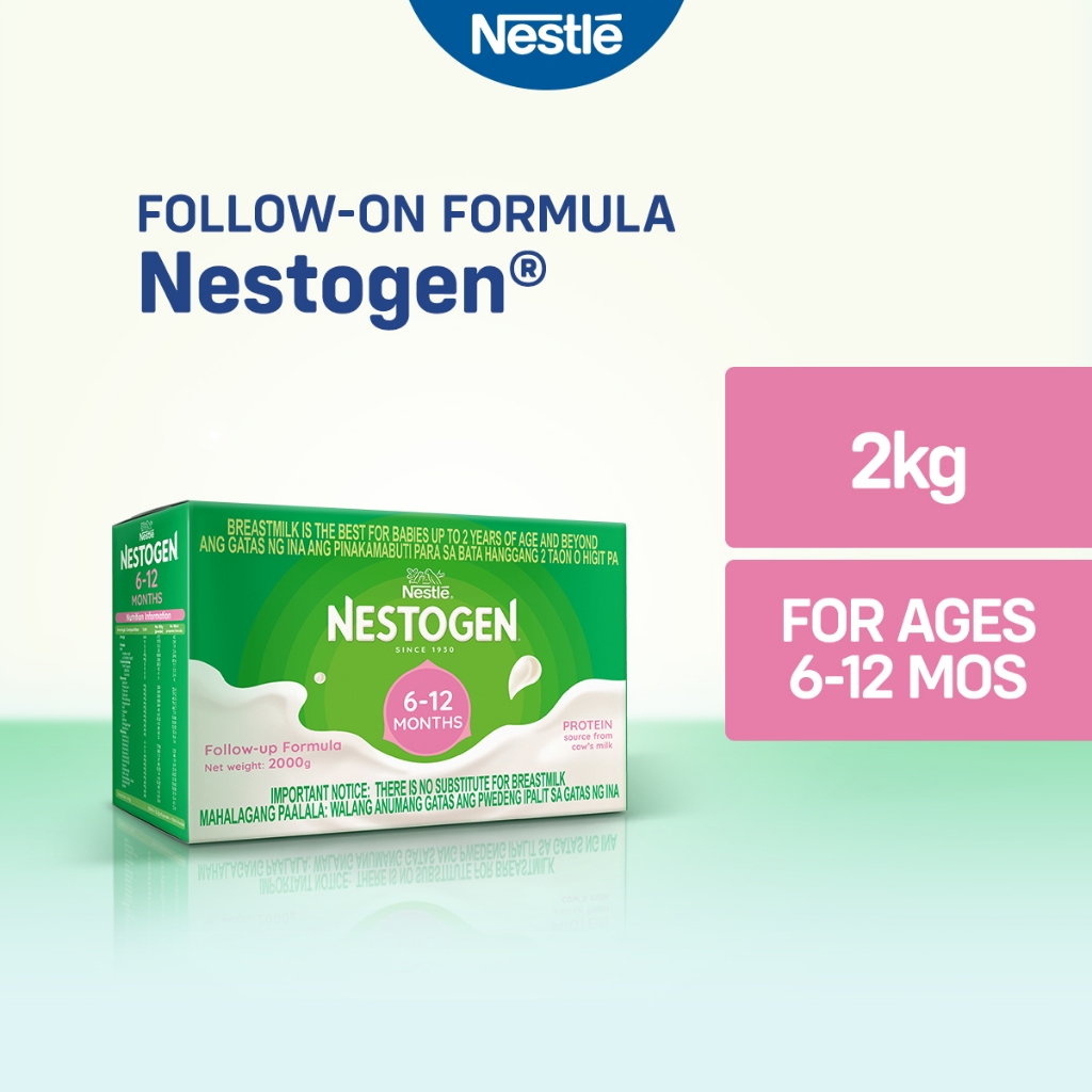 NESTOGEN 6-12 Months Follow-up Formula 2kg | Shopee Philippines