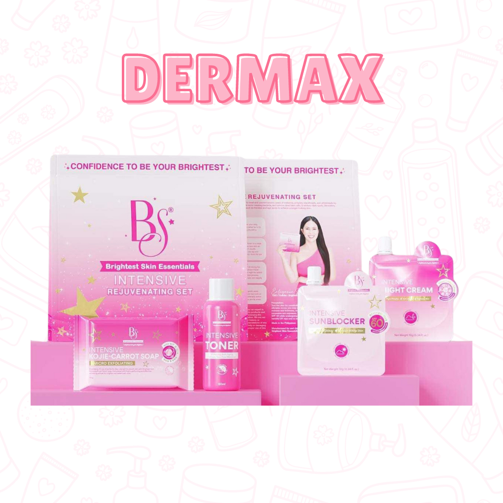 BRIGHTEST SKIN ESSENTIALS Dermax Rejuvenating Facial Set | Shopee ...