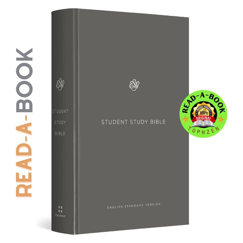 ESV Student Study Bible (Hardcover, Gray) | Shopee Philippines