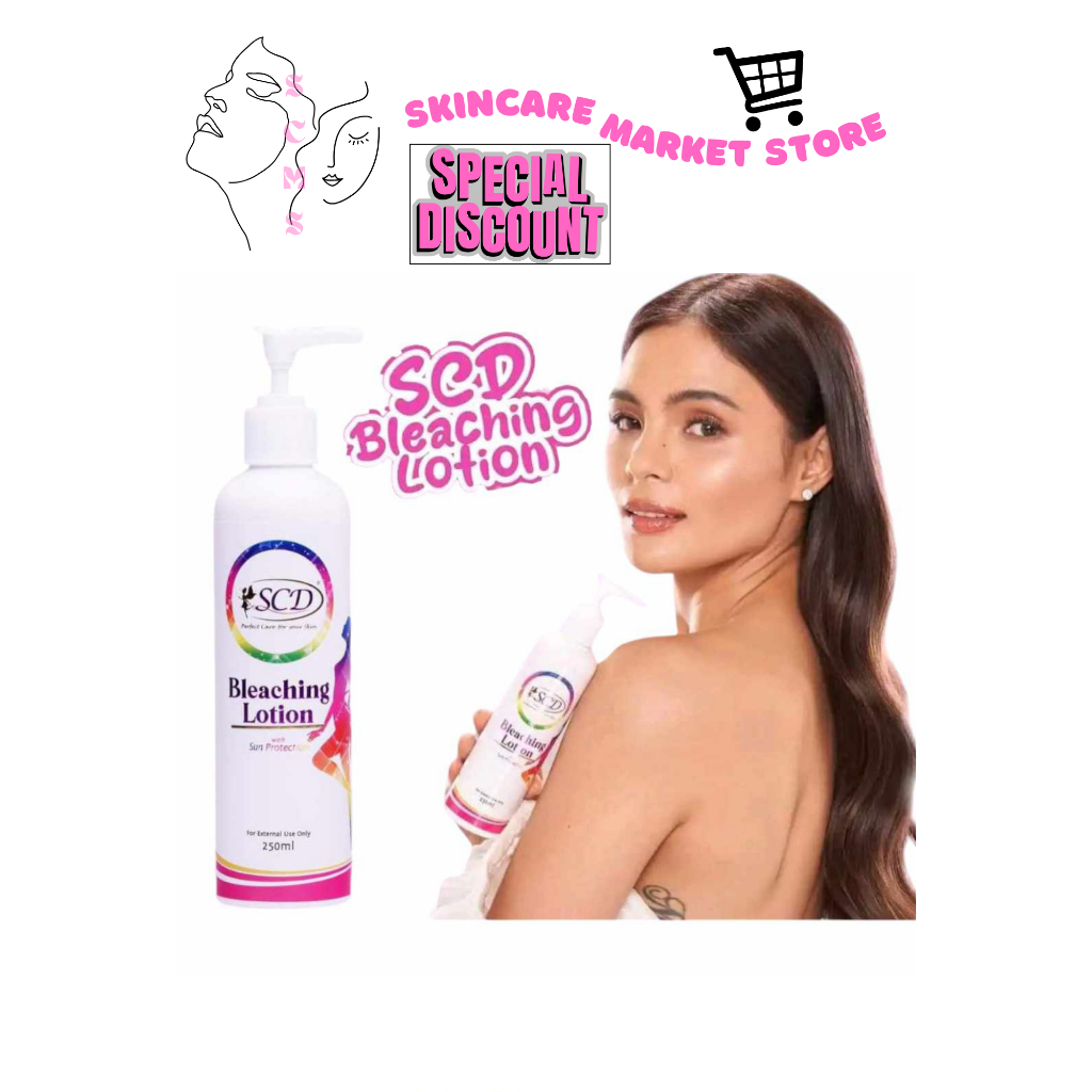 SCD Bleaching Lotion with Sun Protection- Reducing scars on your skin ...