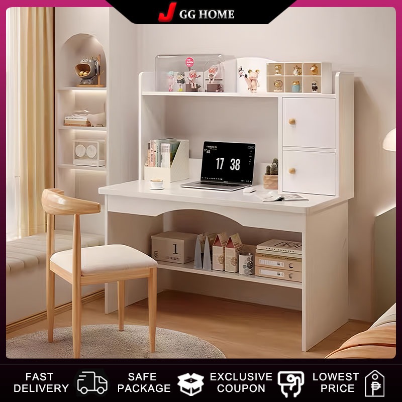 JGG Study table with drawer combination bookcase bookshelf integrated ...