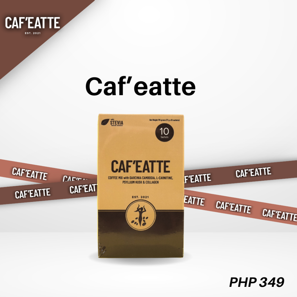 CAF'EATTE COFFE (1 BOX - 10 SACHETS) | Shopee Philippines