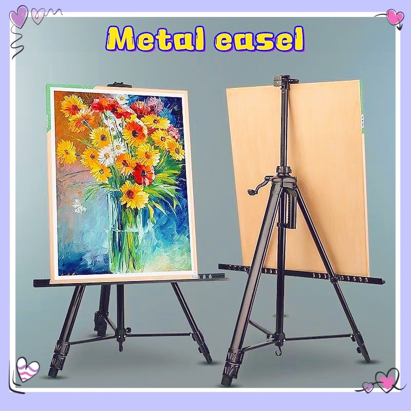 Thick Aluminum Mini Easel Stand Folding Telescopic Display /Painting ...