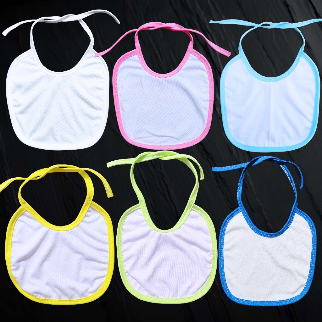 Plain White Cotton Bib | Shopee Philippines