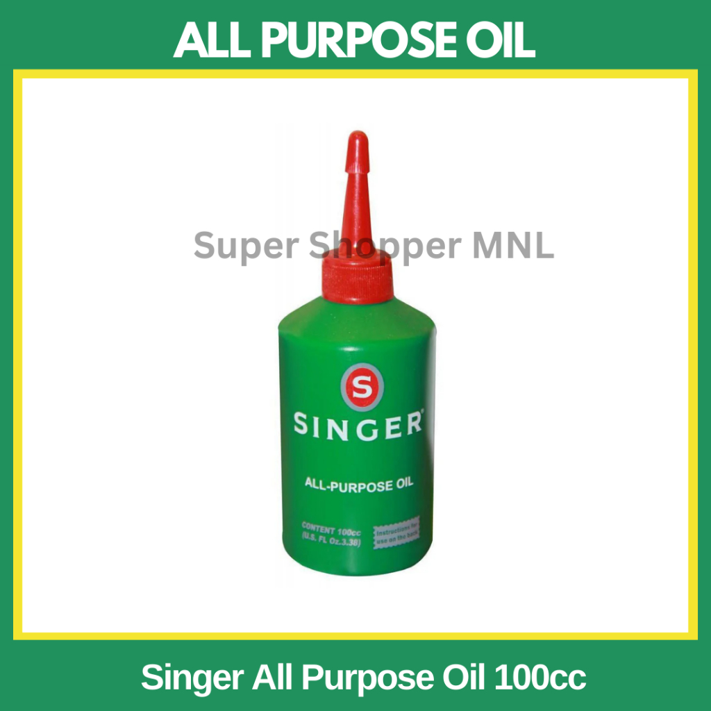 Singer All Purpose Oil 100cc | Shopee Philippines