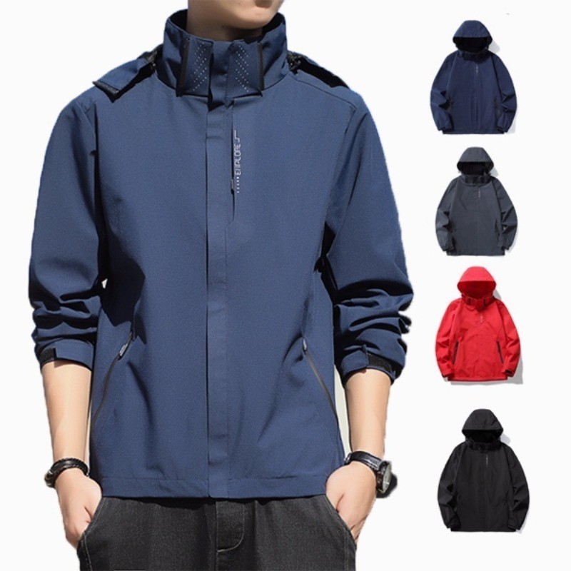 Quick Drying Waterproof Men Jacket Ultra Light Windproof Breathable ...