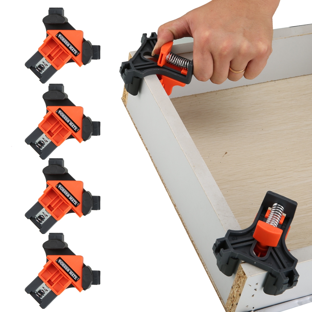 Angle Clamps,Clamps for Woodworking, Set of 4 Multifunction Angle Clamp ...