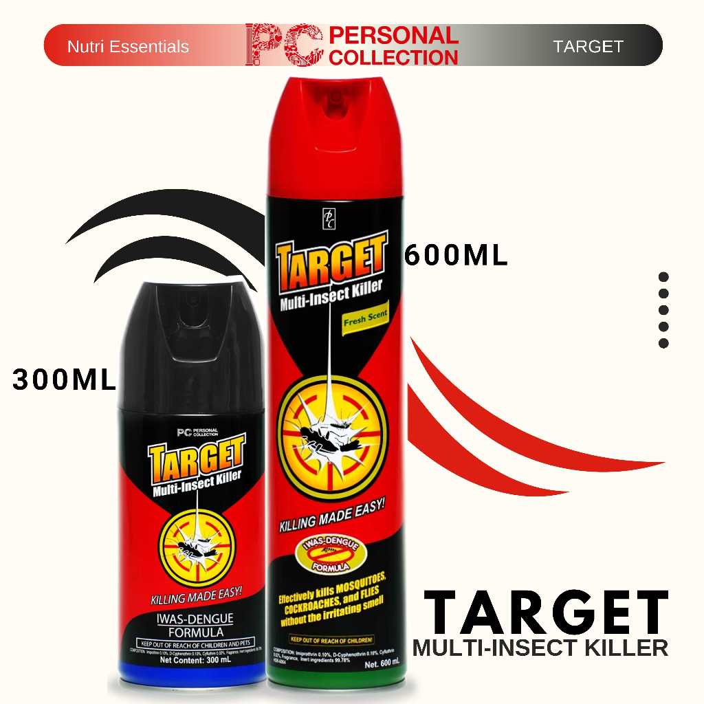 Personal Collection Target Multi-Insect and Mosquito Killer 600ml and ...