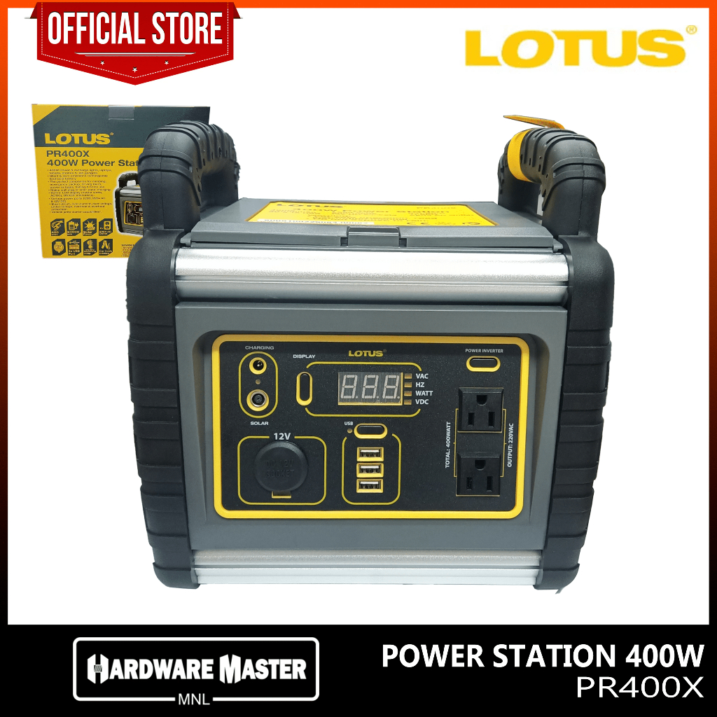 Lotus 400W Power Station PR400X Original Authentic | Shopee Philippines