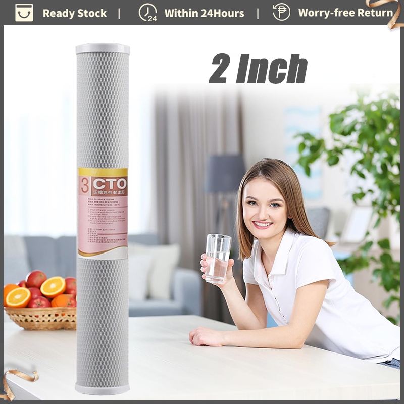 20'' Activated Carbon Water Filter Replacement Cartridge CTO Carbon ...