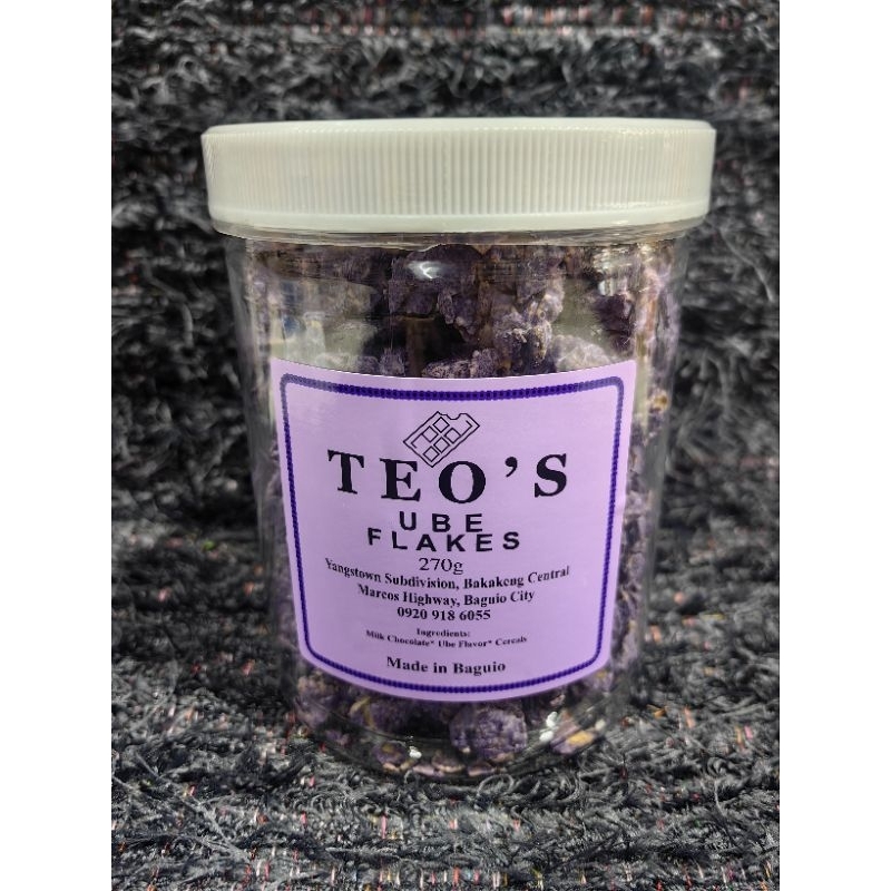 Ube Flakes 270g (Teo's) Made in Baguio | Shopee Philippines