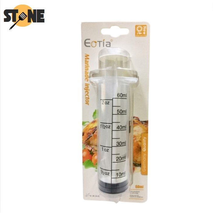 Meat Spice Injector Marinade Syringe Tenderizer 60 ml and 30ml use in ...