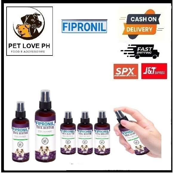 Tick Buster Fipronil Spray For Pets 100ml | Shopee Philippines