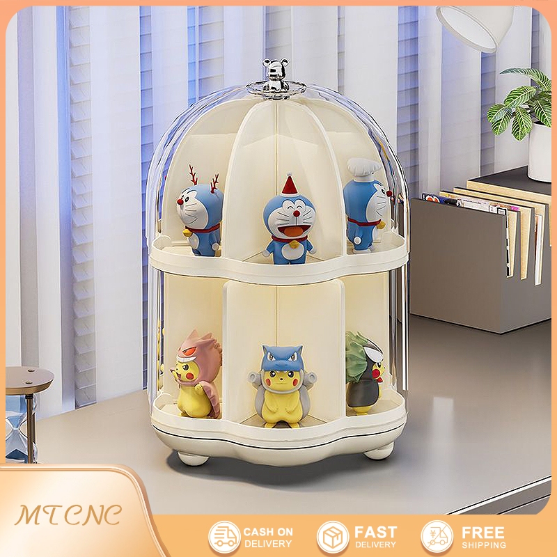 Rotating Blind Box Storage Display Stand Multilayer Dustproof Lego ...