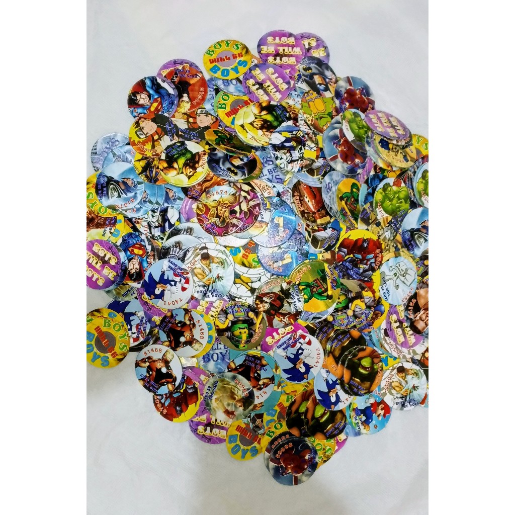 POGS ASSORTED DESIGN PER KILO | Shopee Philippines