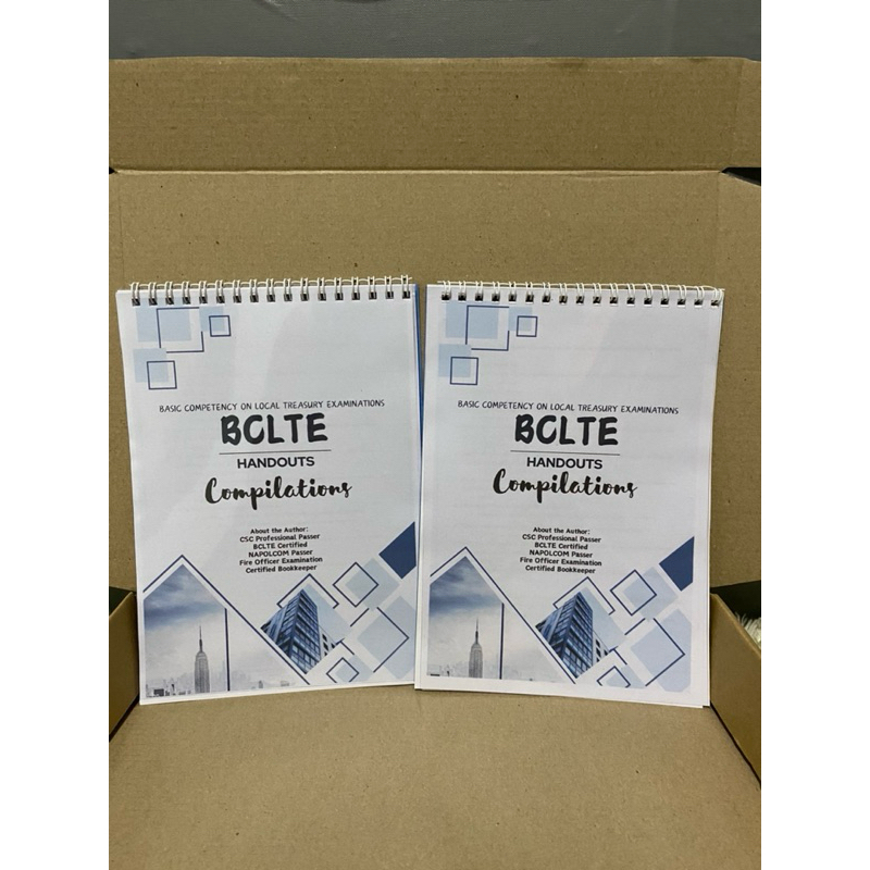 BCLTE HANDOUTS COMPILATION | Shopee Philippines