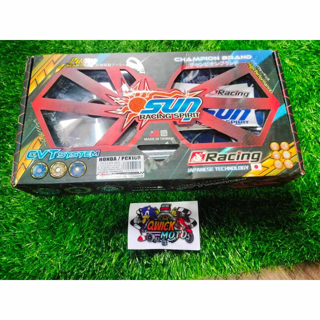 SUN RACING PULLEY SET for HONDA PCX 160, ADV 160, CLICK 160 and ...