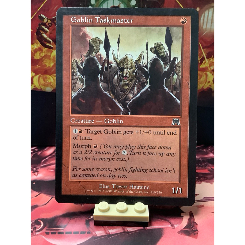 MAGIC: The Gathering - Goblin Taskmaster (Onslaught) | Shopee Philippines