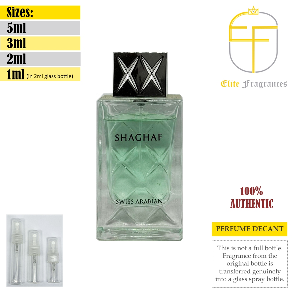 DECANT Swiss Arabian Shaghaf Men | Shopee Philippines