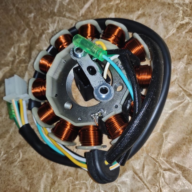 STATOR ASSEMBLY ( BARAKO 175 NEW / BARAKO 12 COIL 2018) | Shopee ...