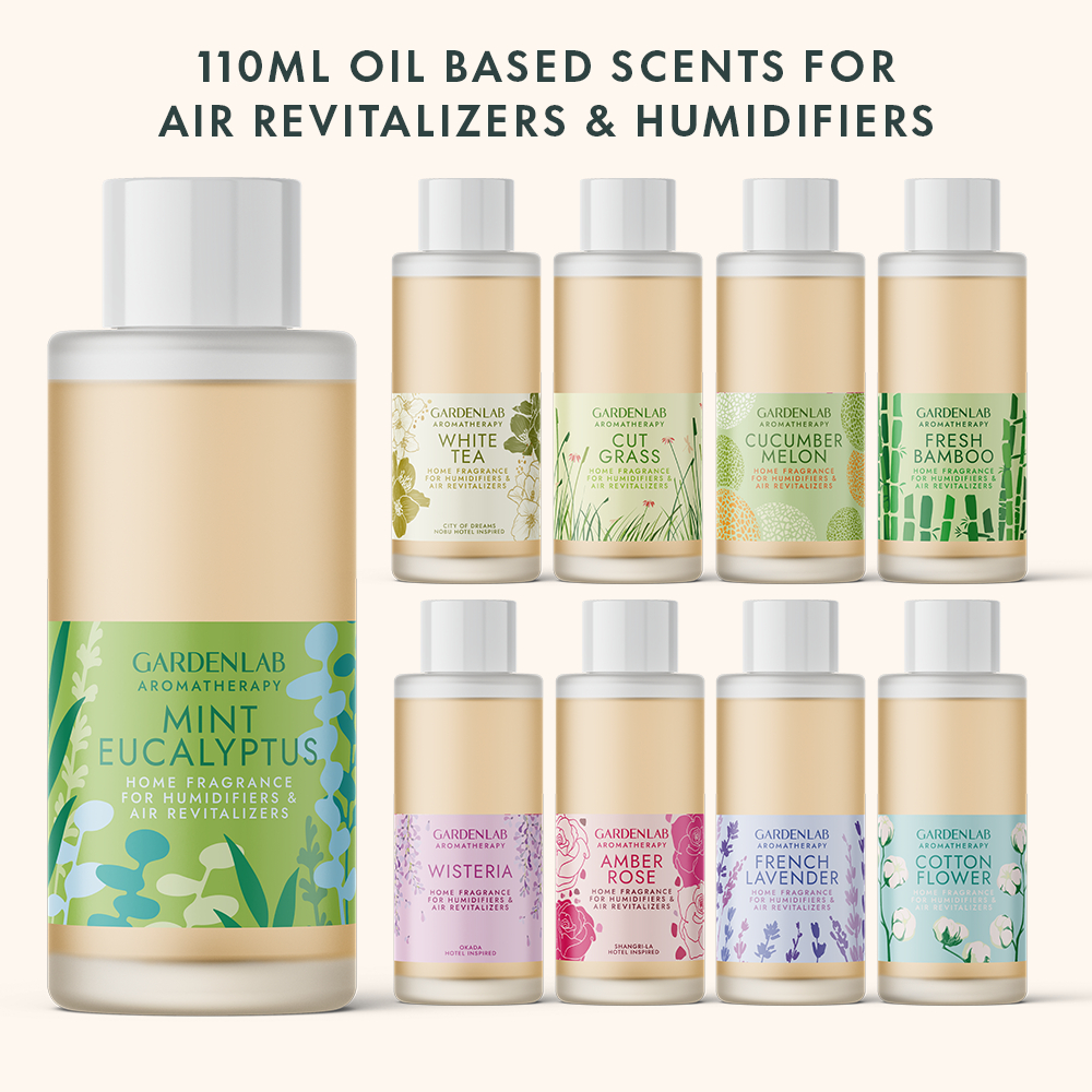 Garden Lab 110ml Oil Based Essential Fragrance Oil for Humidifiers ...