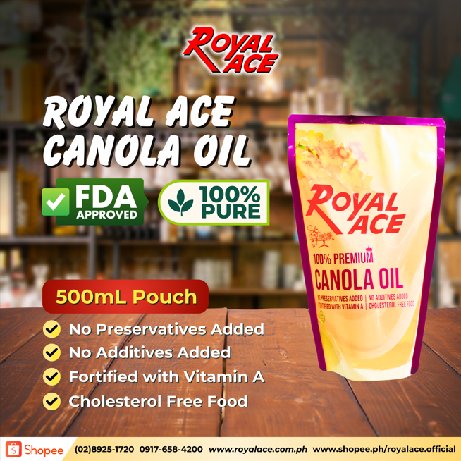 Royal Ace Canola Oil 500ML | Shopee Philippines