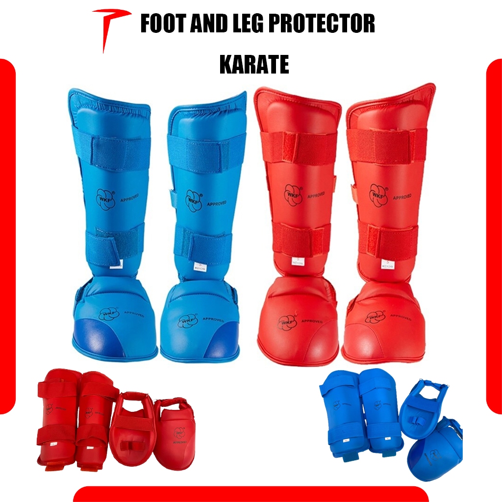 Shin guard karate gears wkf approved Taekwondo gloves gear set kix ...