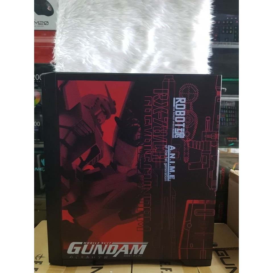Brandnew Gundam 03 White / Gundam Gd 02 Red Gaming Cmputer Case ...
