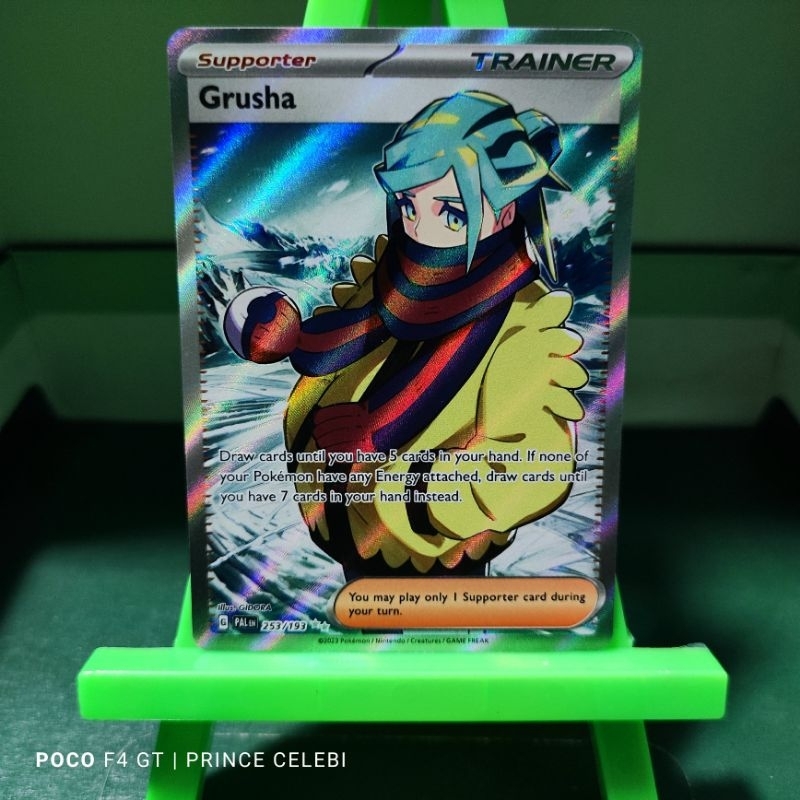 Pokemon TCG - Grusha Full Art | Shopee Philippines